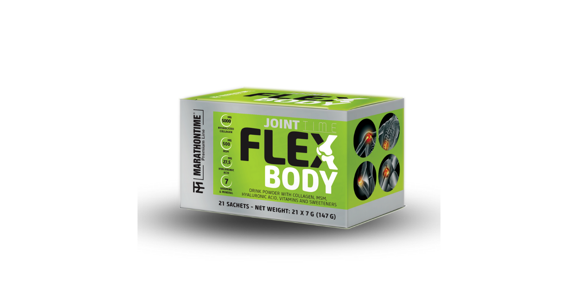 Flex-Body - Joint-protecting collagen, with hyaluronic acid, MSM and ...