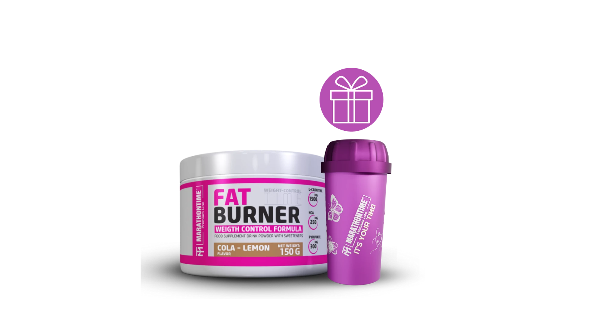 FatBurner complex drink powder with L-carnitine, HCA, Pyruvate and ...