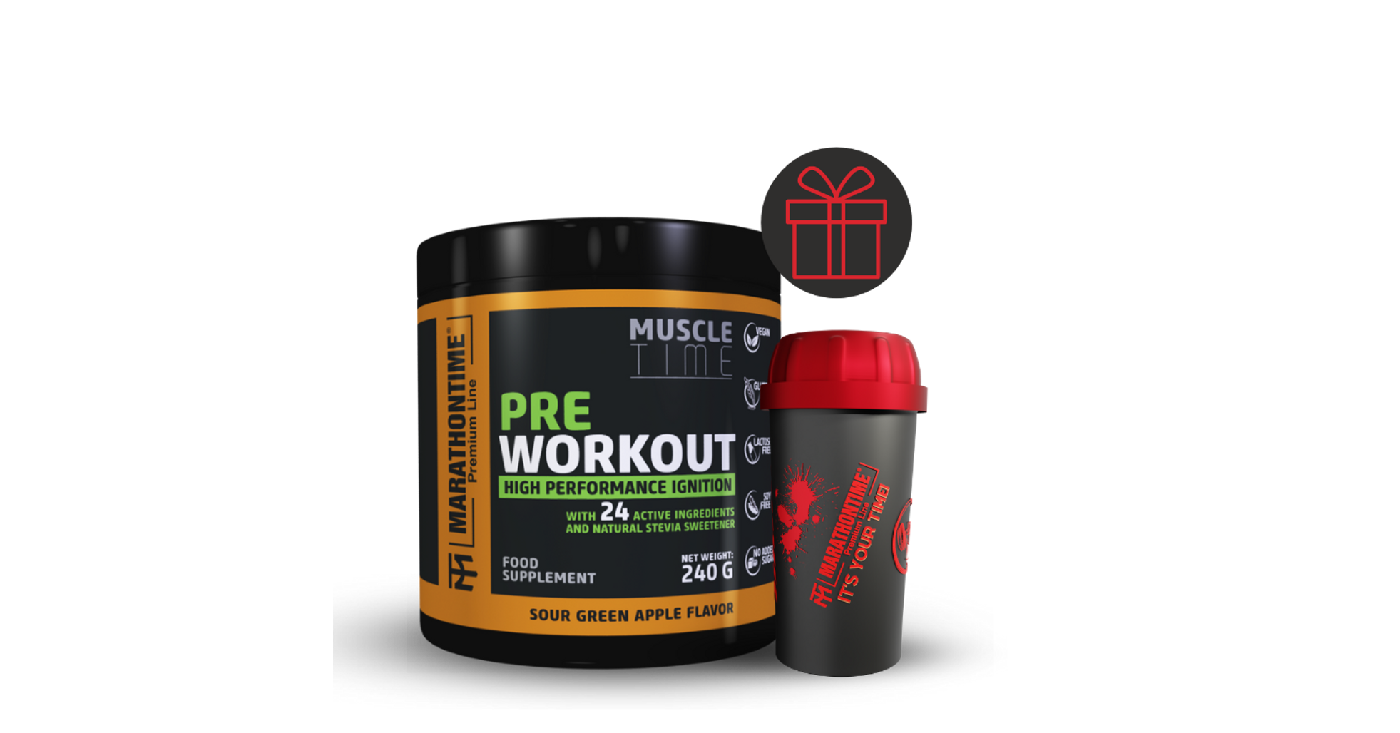 Pre Workout pre-workout energizer with 24 valuable ingredients ...