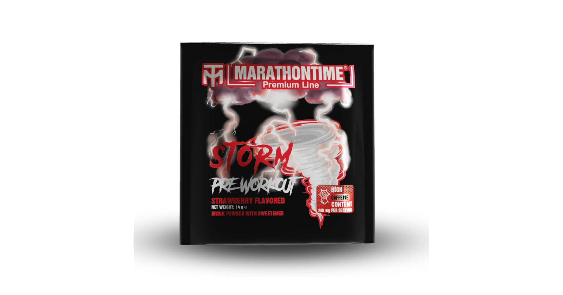 Storm Pre-Workout Eper 14g Próba | 200mg Koffein | Marathontime