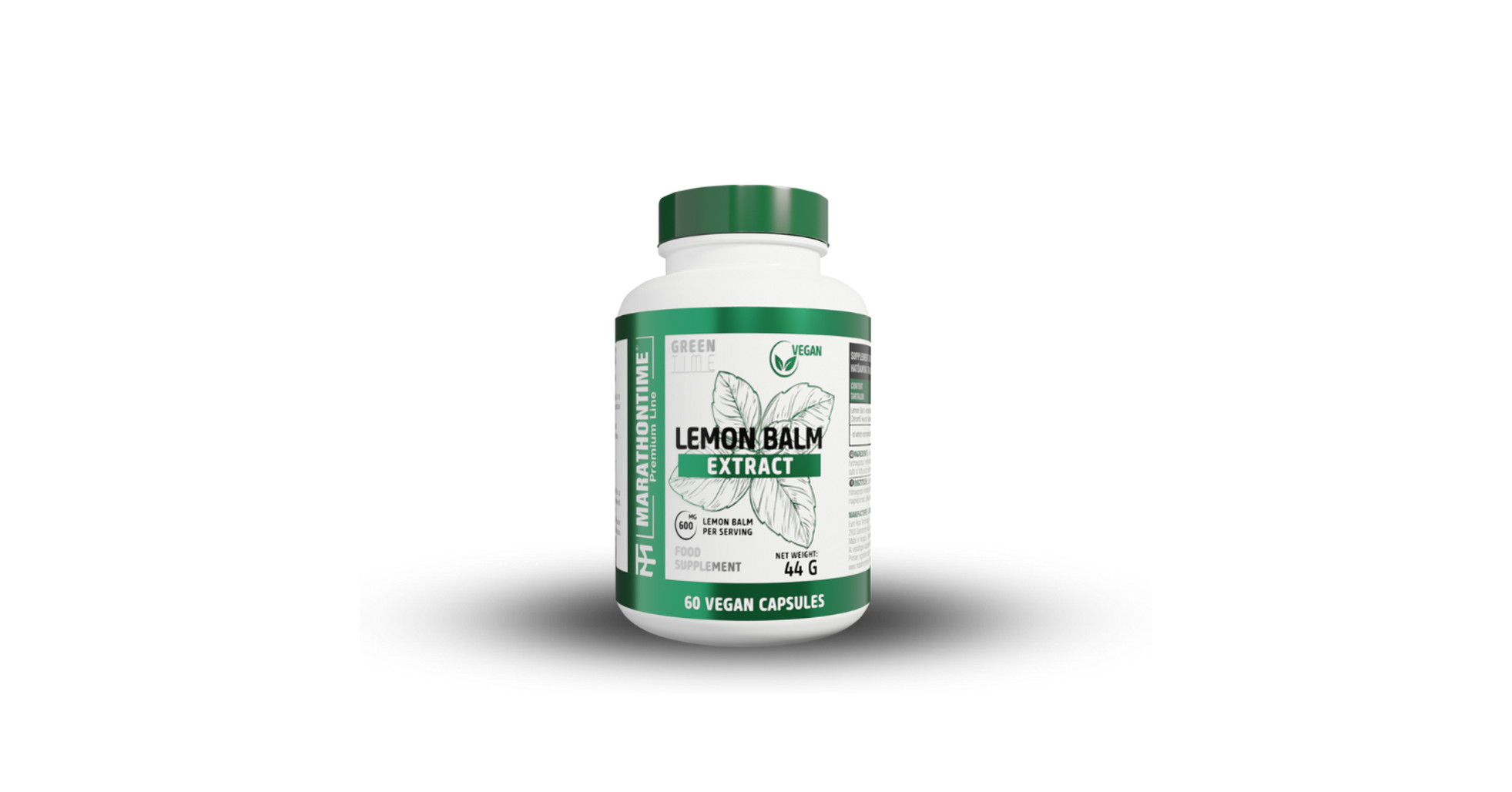 Lemon Balm - Lemon grass extract capsule |Marathontime® Official Web Store